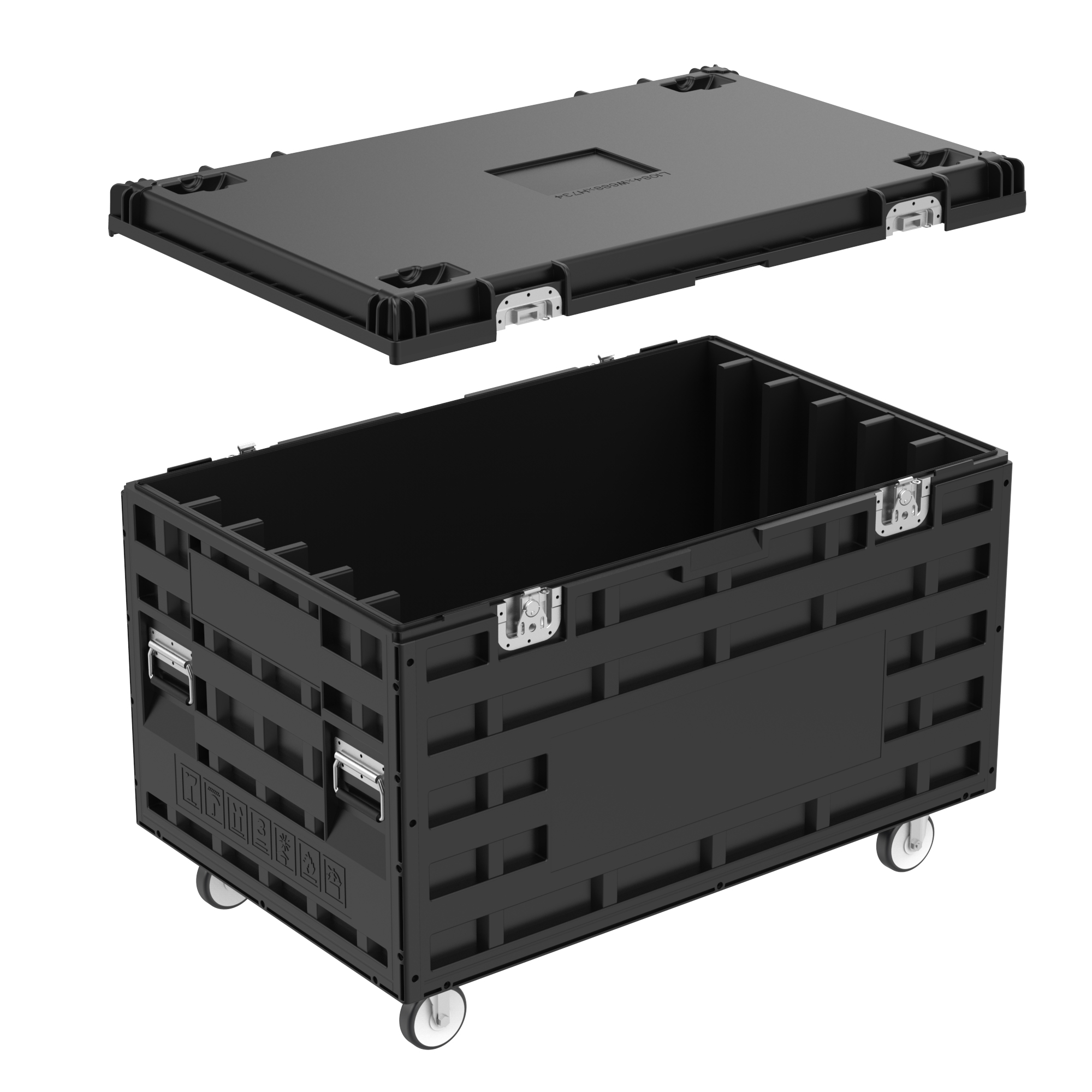 Waterproof Carrying Case, Plastic Military Case, Ammo Box - TSUNAMI